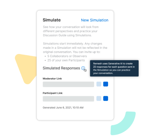 Remesh's Generative AI (LLM) Features