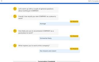Participant Experience